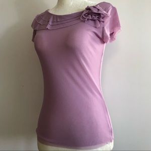 Anthropologie | Tops | Anthropologie Odille Fine Mesh Top | Poshmark